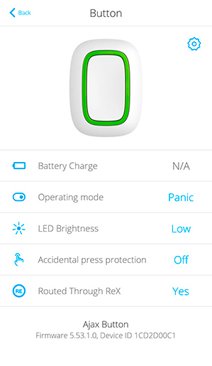 Button User Manual | Ajax Systems Support