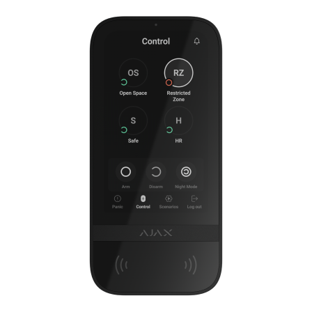 KeyPad TouchScreen | Ajax Systems Support