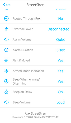 StreetSiren User Manual | Ajax Systems Support
