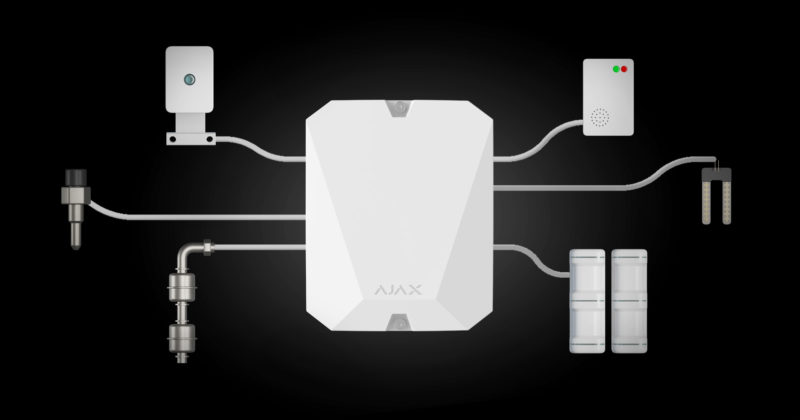 How To Connect A Wired Detector Or Device To Multitransmitter Ajax Systems Support